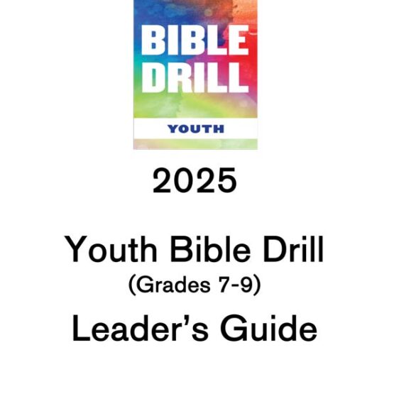 Youth & High School Bible Drills - Tennessee Baptist Mission Board